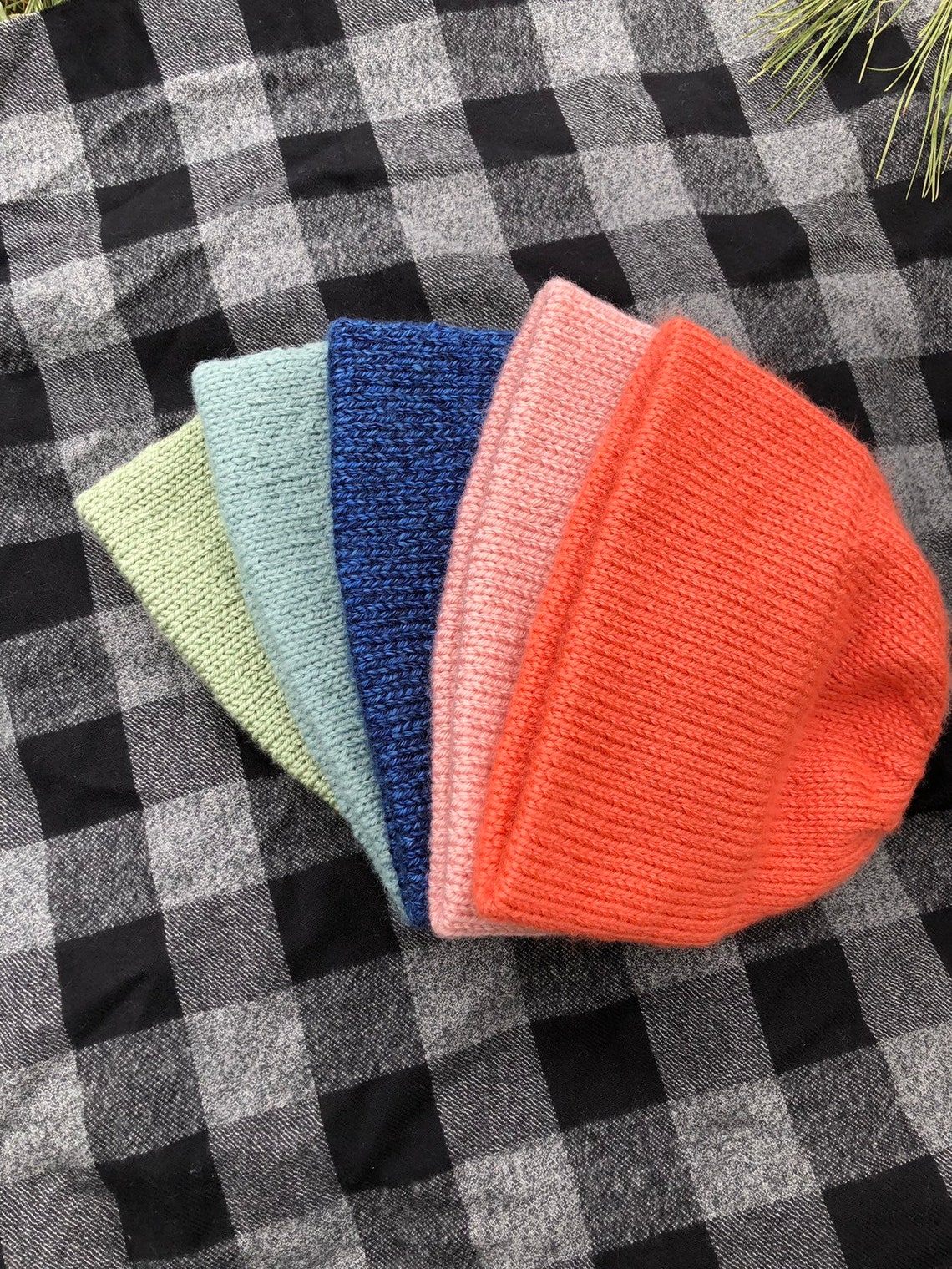 Easy Double Brim Hat Knitting Pattern - Simple Double Brim Beanie Pdf ...