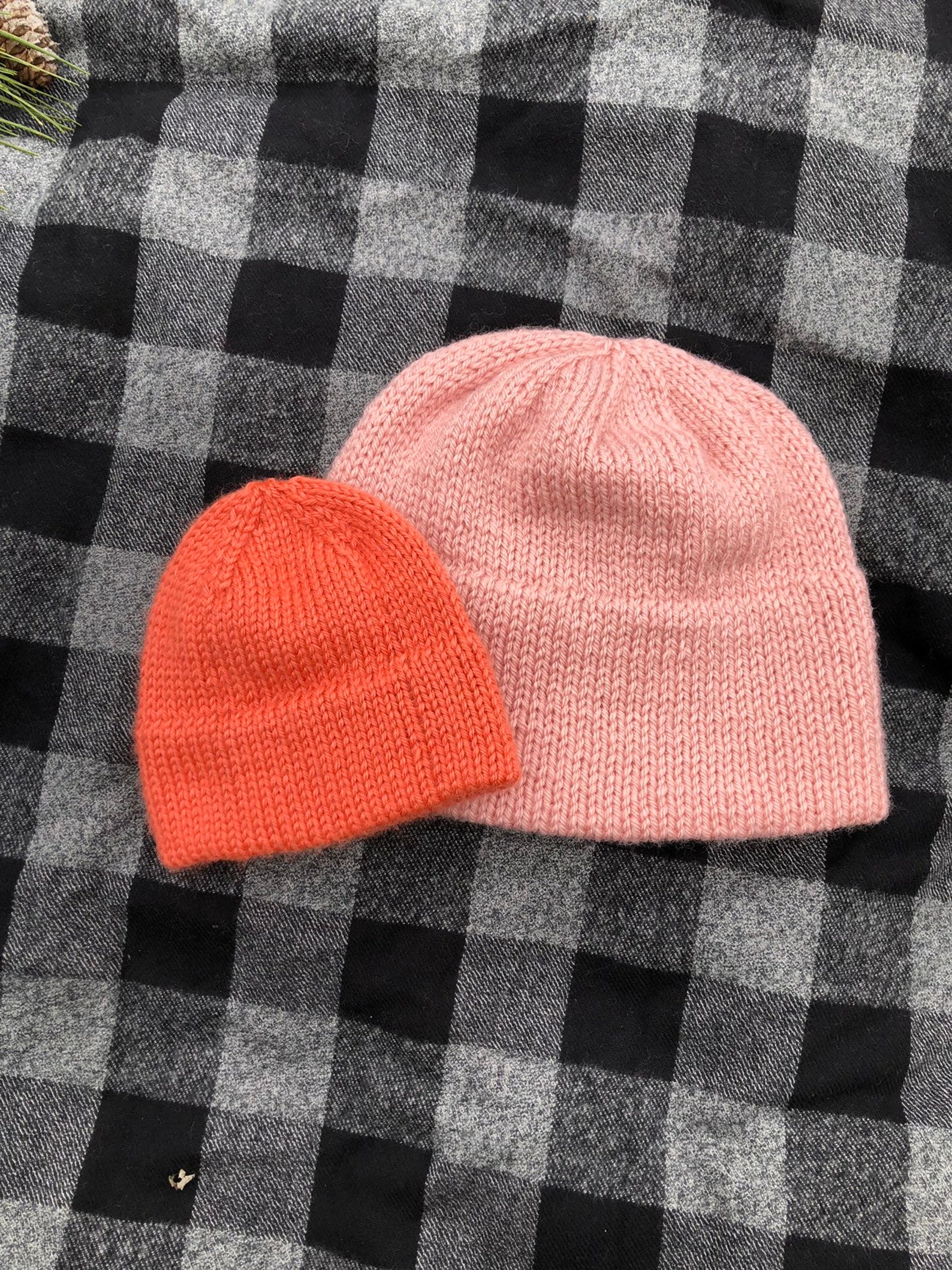 Easy Double Brim Hat Knitting Pattern - Simple Double Brim Beanie Pdf ...