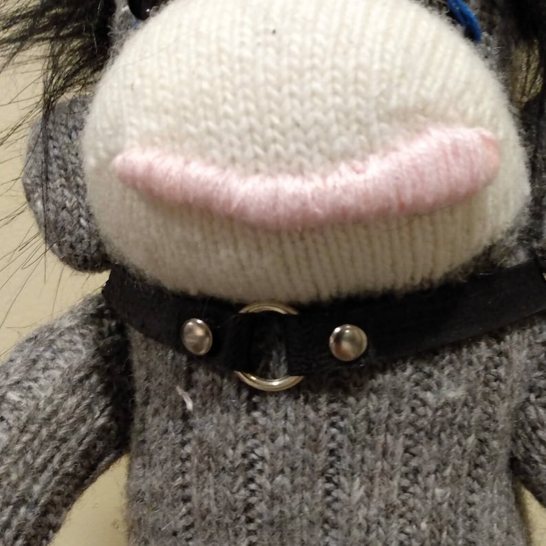 Baby Punk Sweet Emo Sock Monkey Gift for Musician, Gift for Teen - Etsy