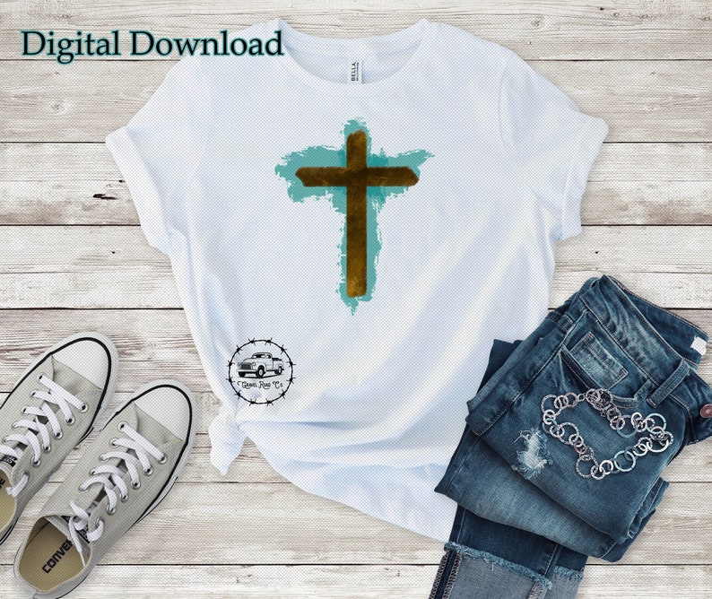 Rugged Cross PNG. Cross Design. Digital Download. Christian | Etsy