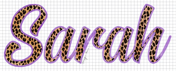 The Name Sarah In Bubble Letters