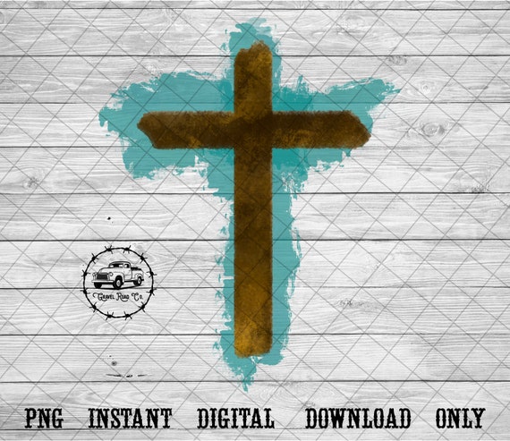 Rugged Cross PNG. Cross Design. Digital Download. Christian | Etsy