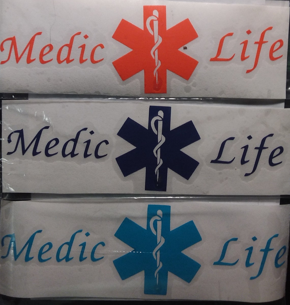 Medic Life Vinyl Decal - Etsy