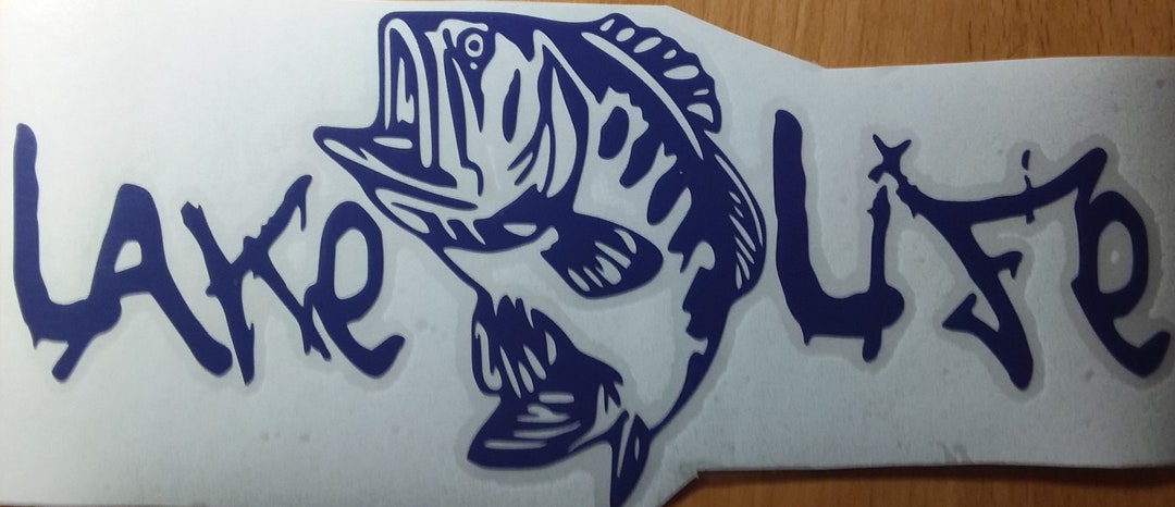 Lake Life - Vinyl Decal - Etsy