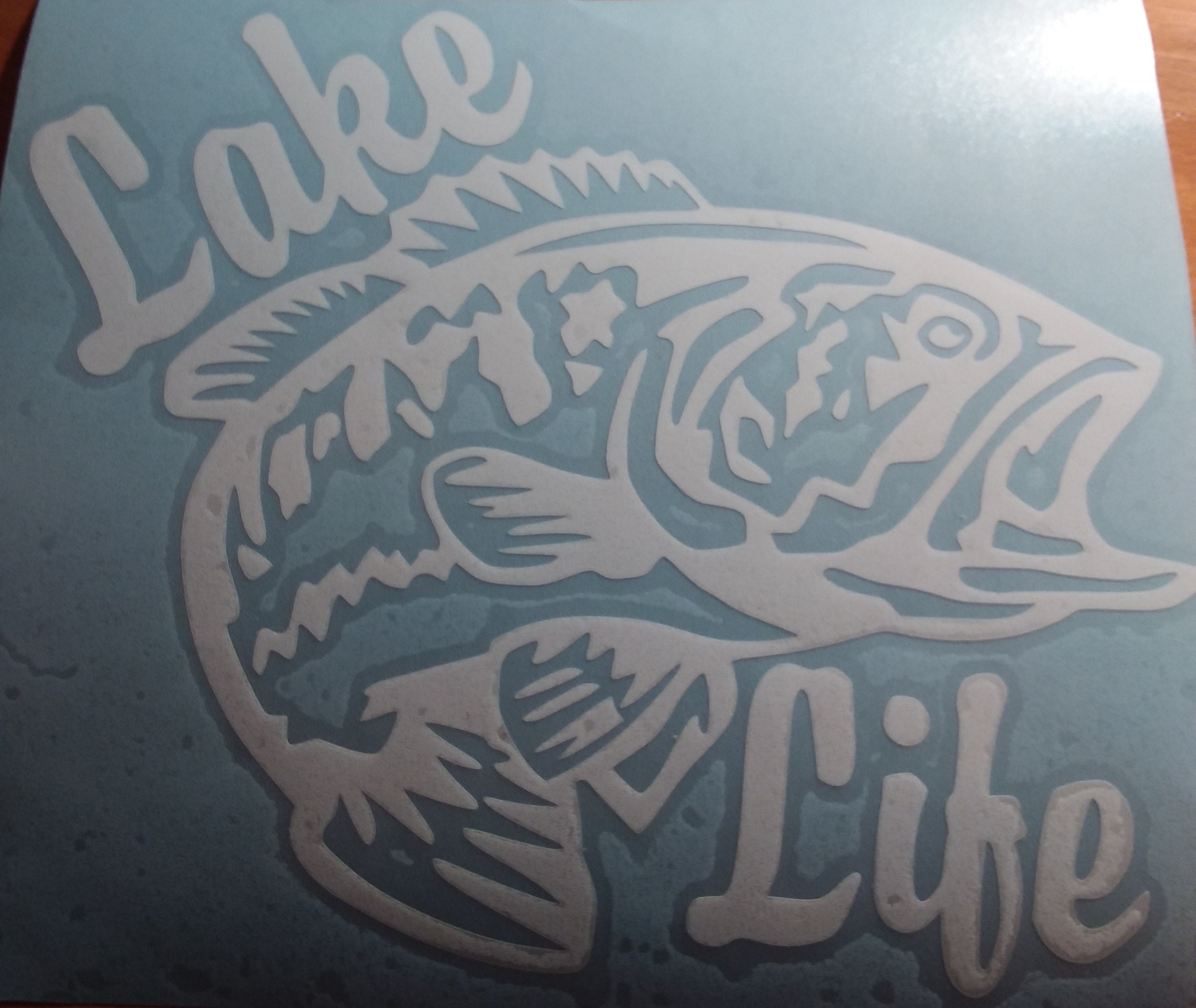Lake Life 2 - Vinyl Decal - Etsy