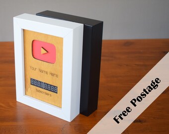 Fake Youtube Play Button - Etsy