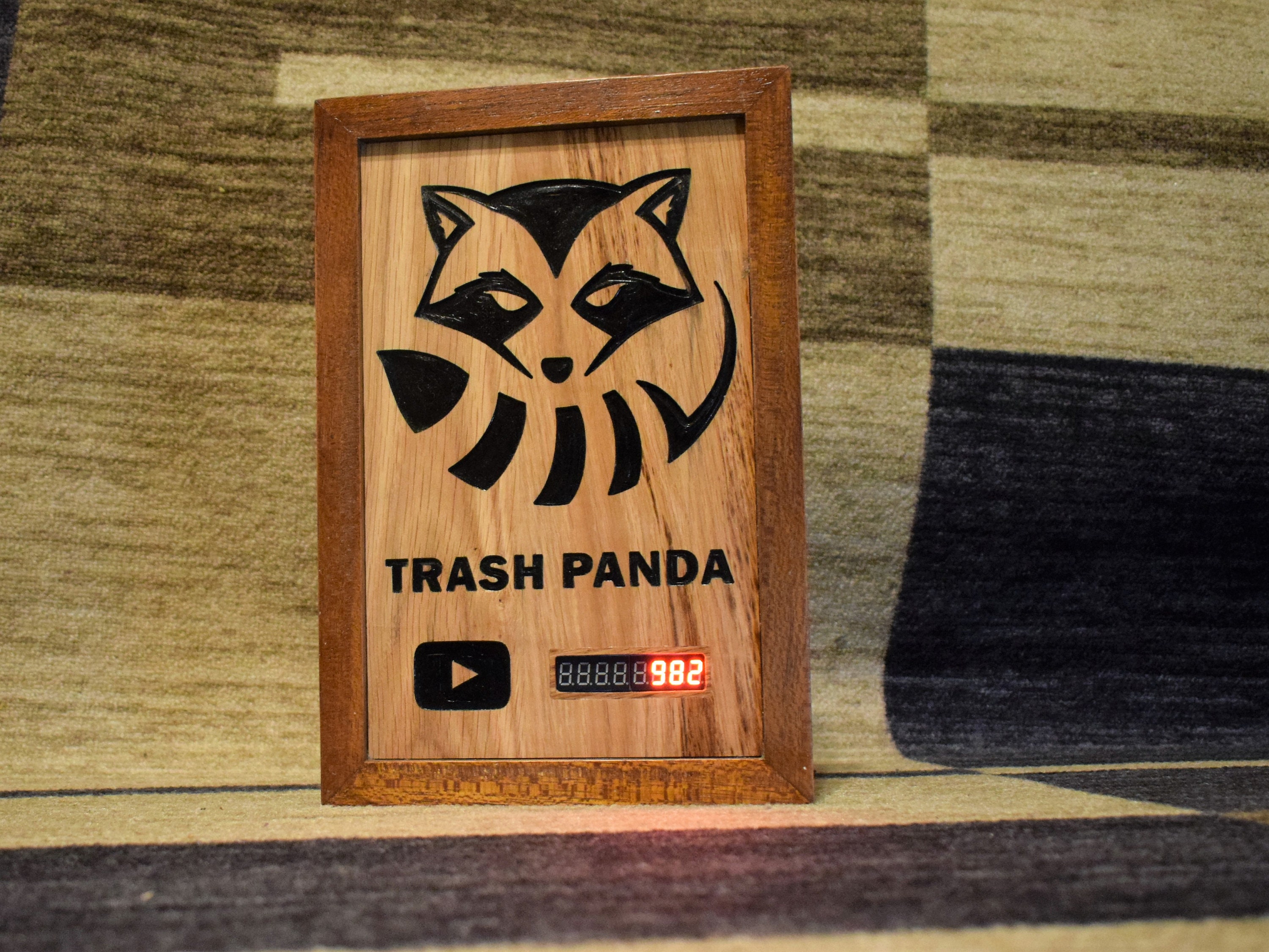 Customised Youtube Subscriber Counter Youtube Youtuber - Etsy