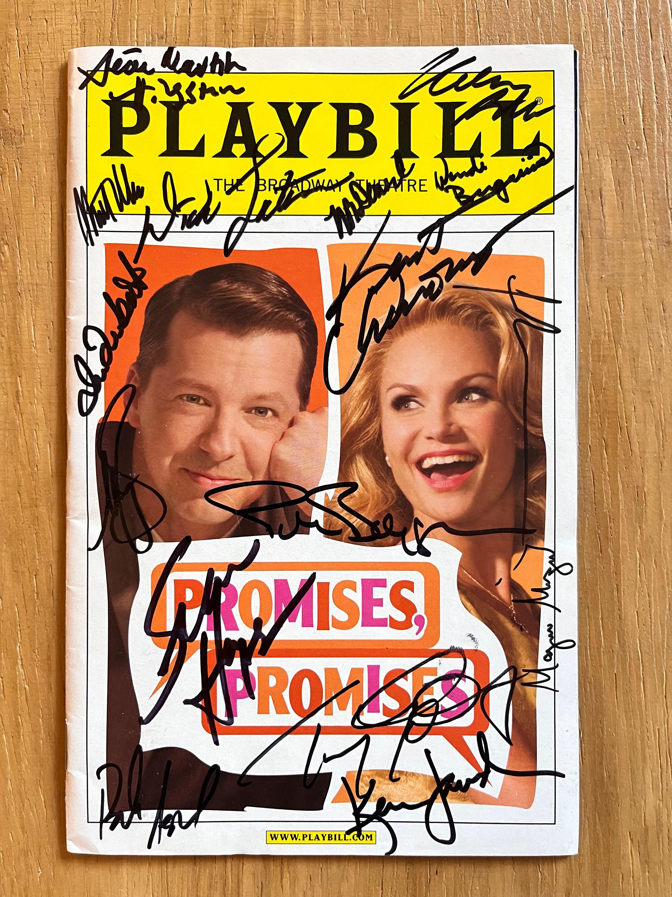 SIGNED Broadway Playbills Take Me Out 2022 Revival, the Addams Family ...