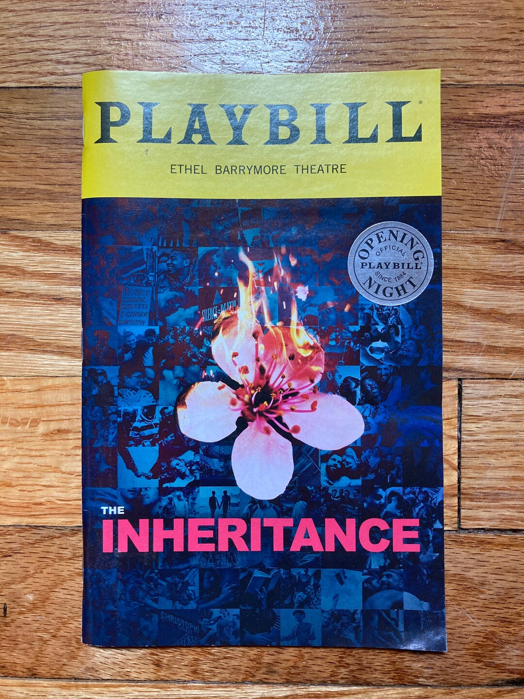 The Inheritance Opening Night Broadway Playbill - Etsy