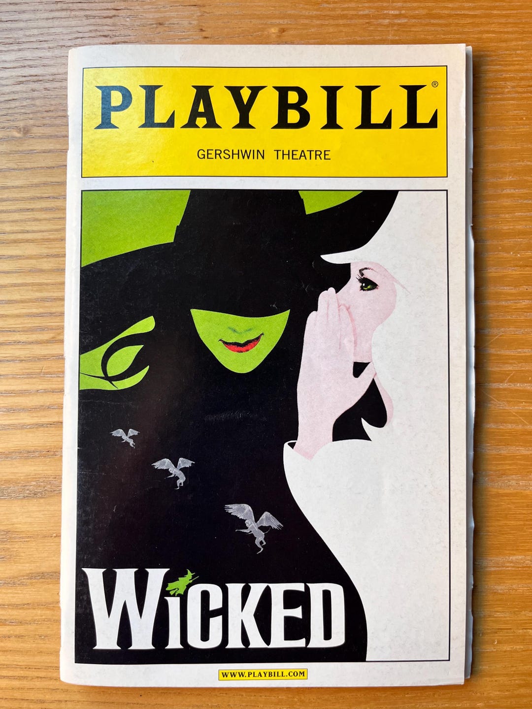 Wicked - Original Broadway Cast Playbill and Nytimes Review - Etsy