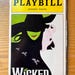 Wicked - Original Broadway Cast Playbill and Nytimes Review - Etsy