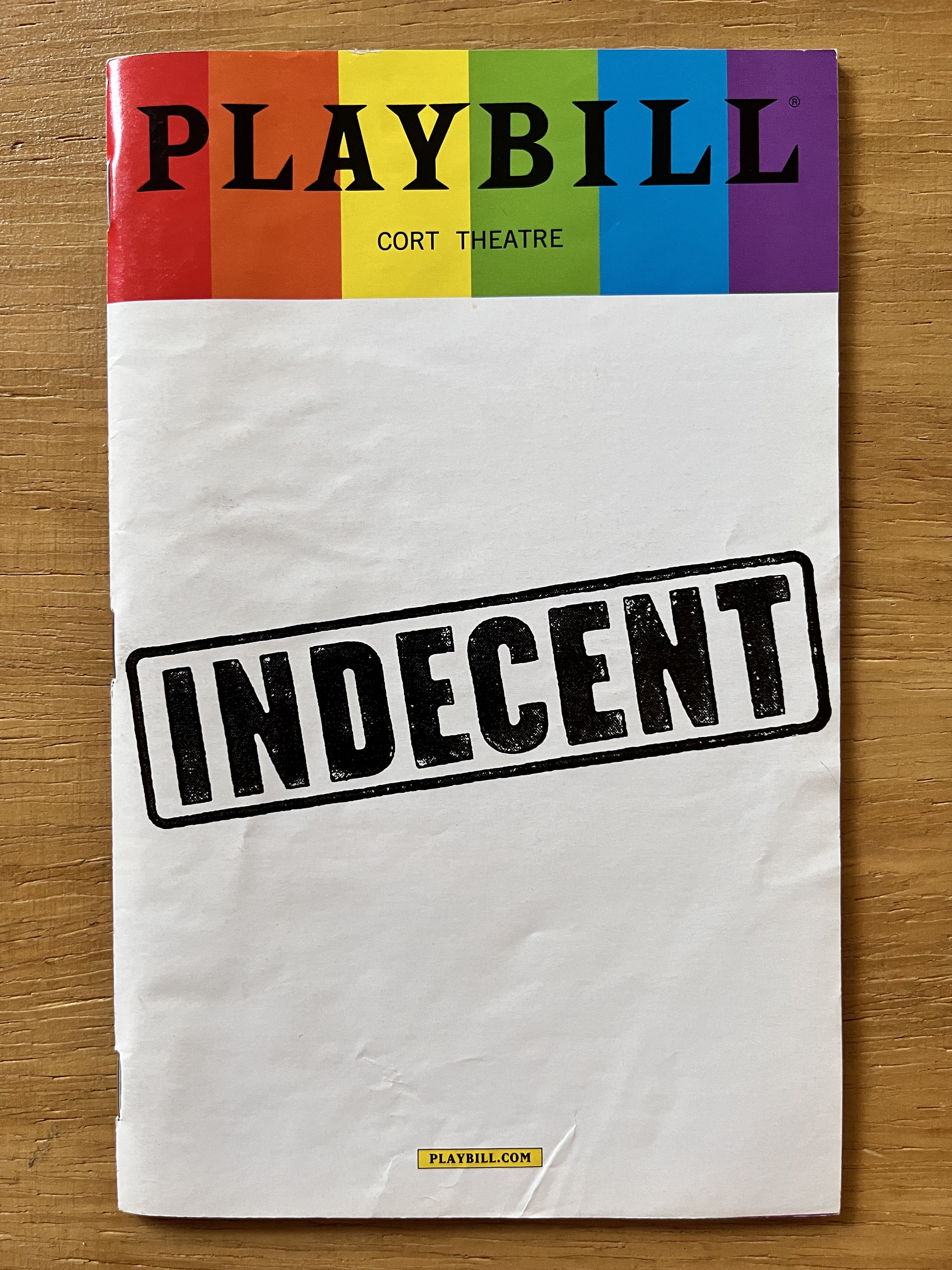 Broadway Play Playbills: Grand Horizons/skeleton Crew/it's Only A Play ...