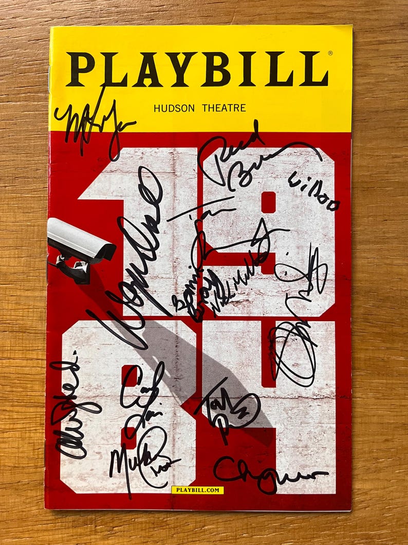 Signed Broadway Playbills: Addams Family, Tina Turner, Oslo - Etsy
