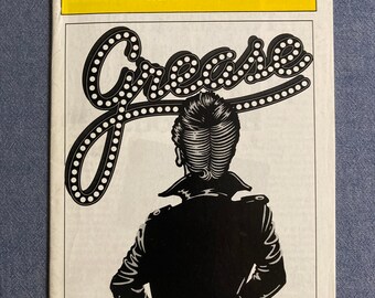 Grease Playbill - Etsy