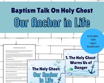 The Secret Ingredient | LDS Baptism Talk for Kids | Talk on Holy Ghost ...