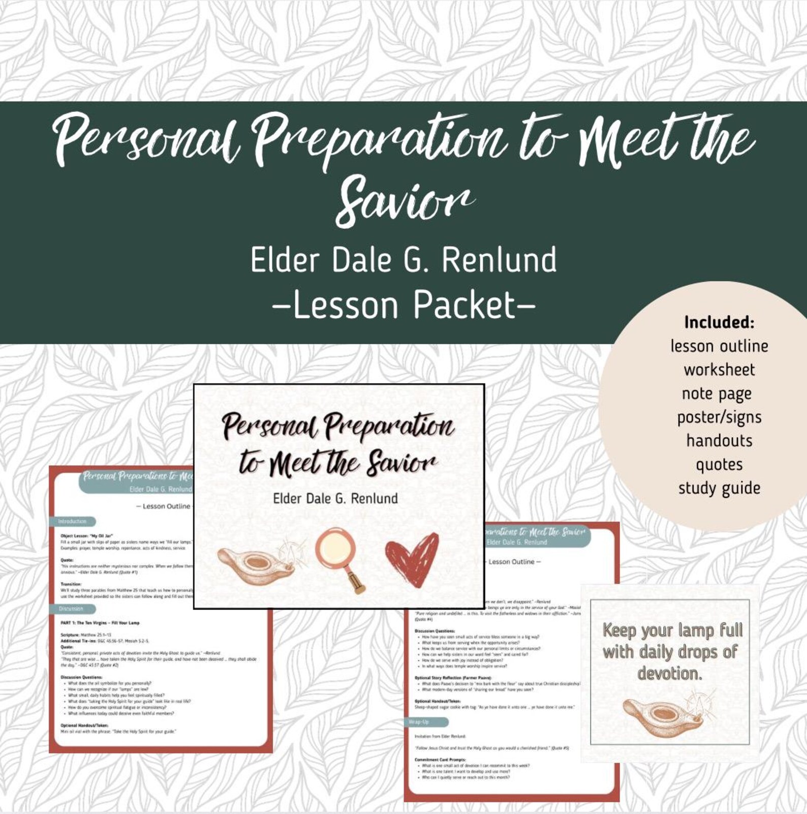 Personal Preparation to Meet the Savior | Elder Dale G. Renlund | LDS ...