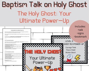 The Secret Ingredient | LDS Baptism Talk for Kids | Talk on Holy Ghost ...