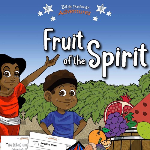 Fruit of the Spirit Activity Book for Beginners - Etsy