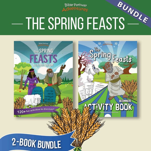 The Spring Feasts Activity Book: Passover, First Fruits, Pentecost ...