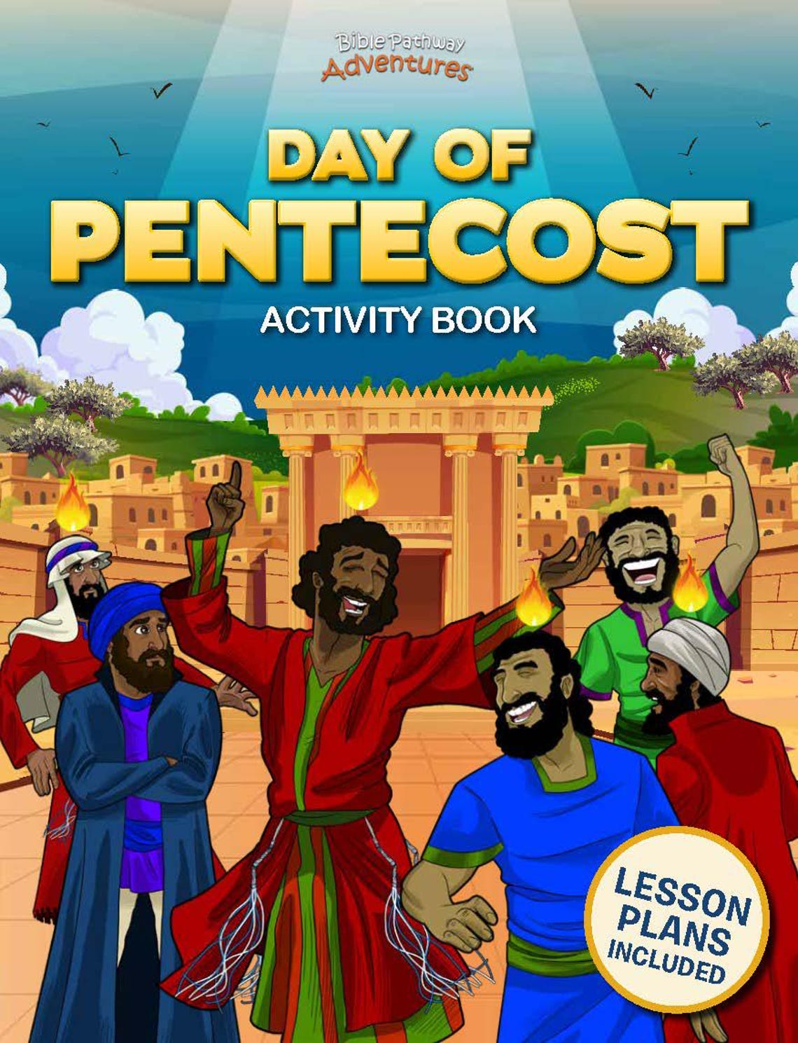 Day of Pentecost Activity Book - Etsy