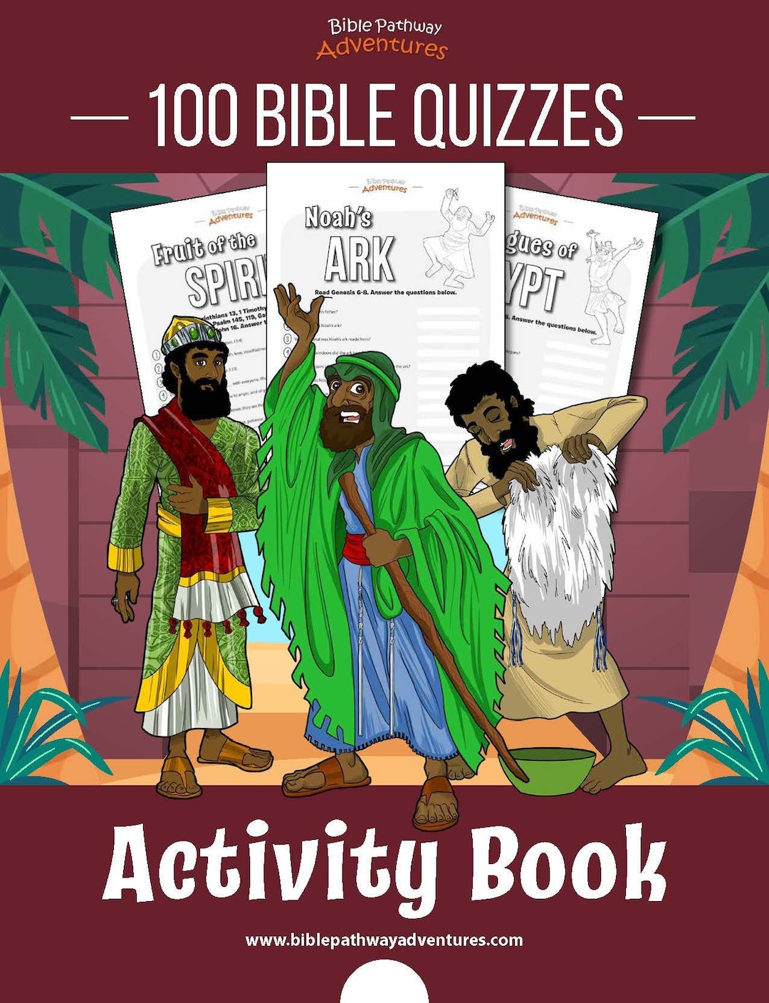 100 Bible Quizzes Activity Book - Etsy
