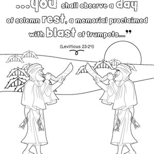 The Fall Feasts Activity Book: Trumpets, Atonement, and Sukkot - Etsy