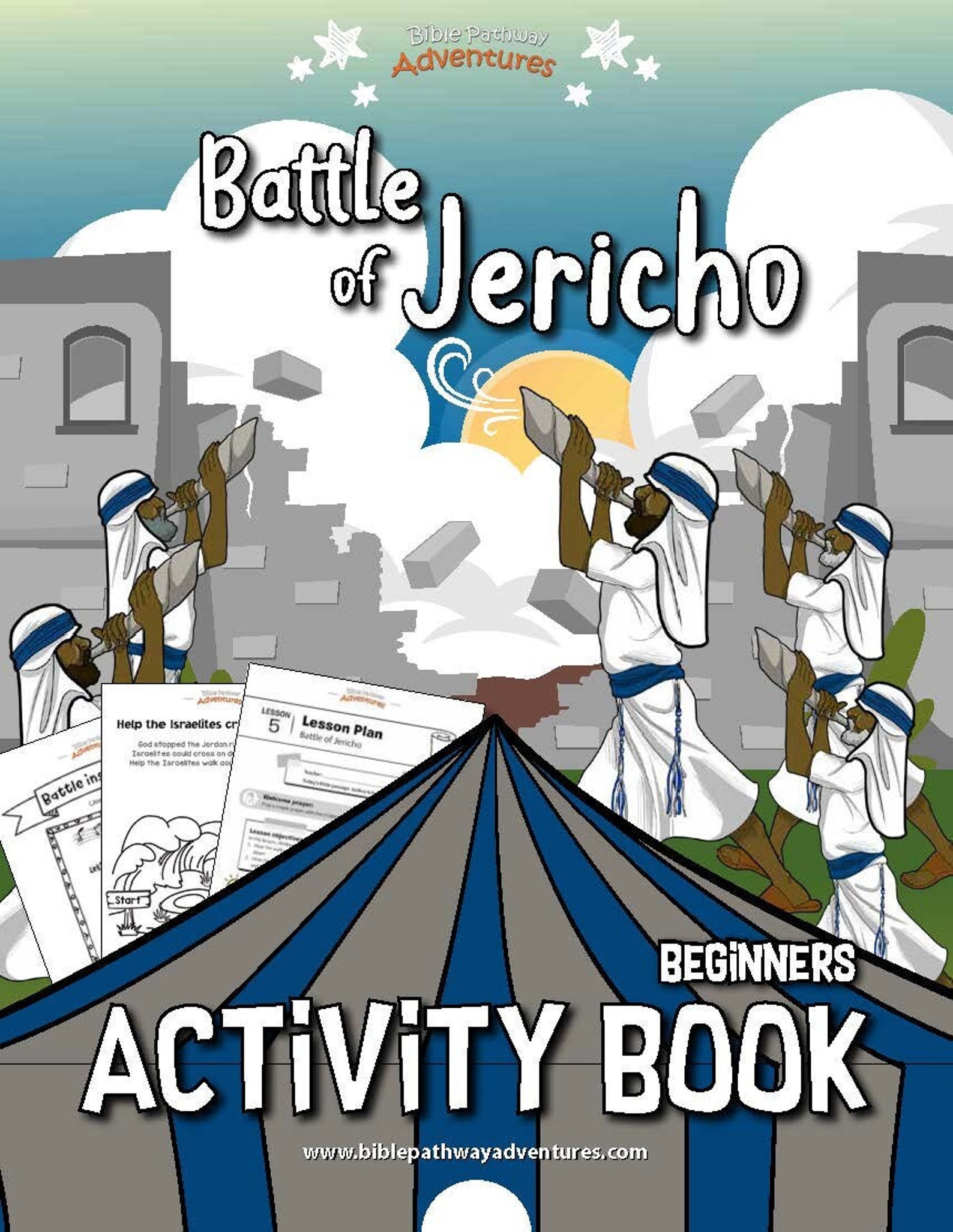 Battle of Jericho Activity Book for Beginners - Etsy