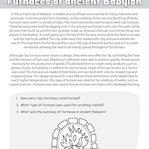 Bible Miracles: the Fiery Furnace Activity Book - Etsy