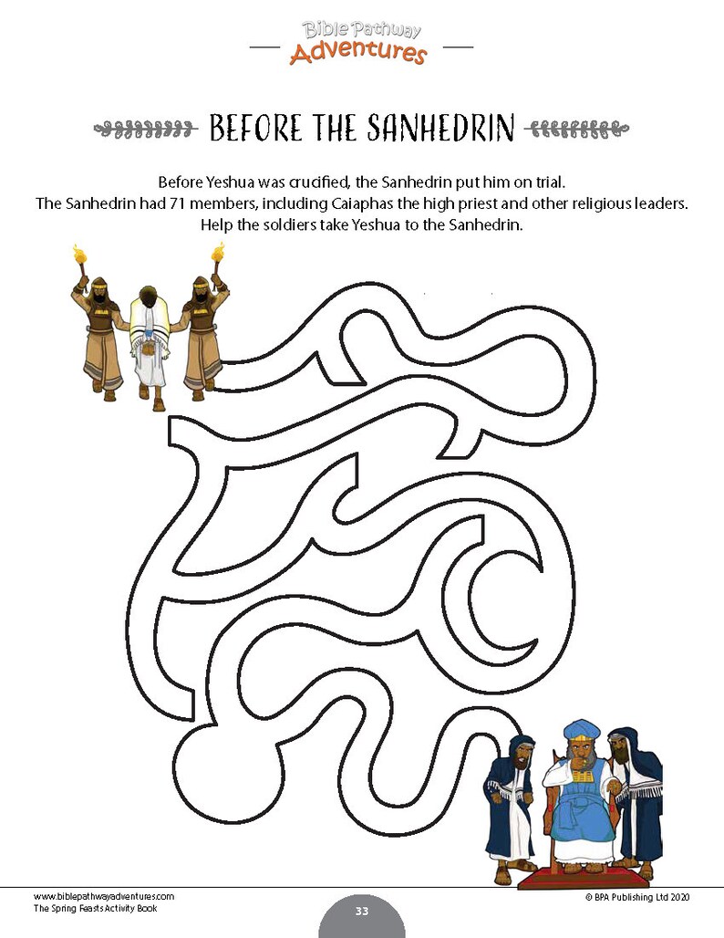 The Spring Feasts Activity Book: Passover First Fruits - Etsy Canada