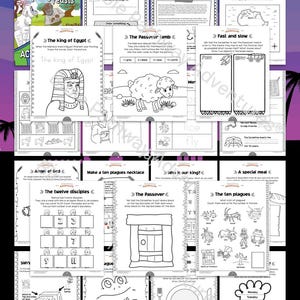 The Spring Feasts Activity Book for Beginners - Etsy