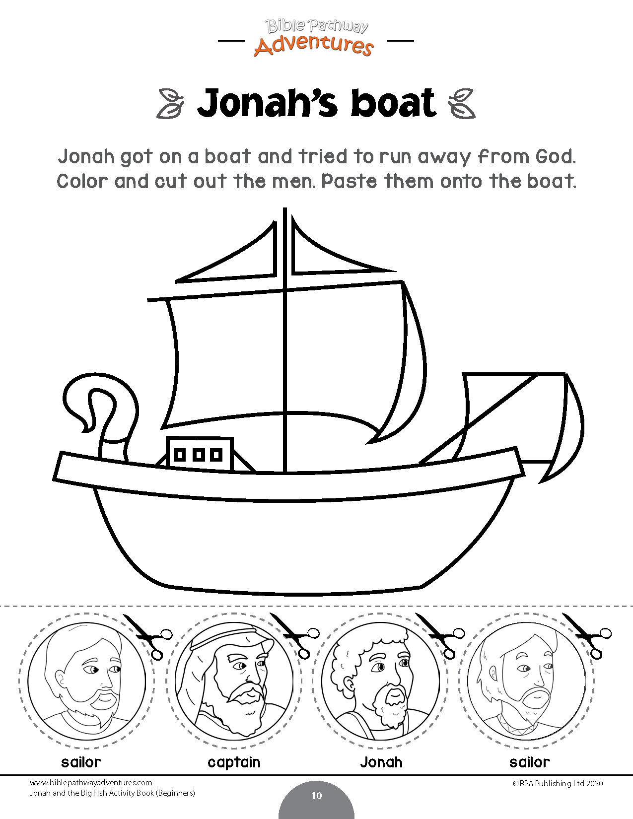 Jonah In The Boat