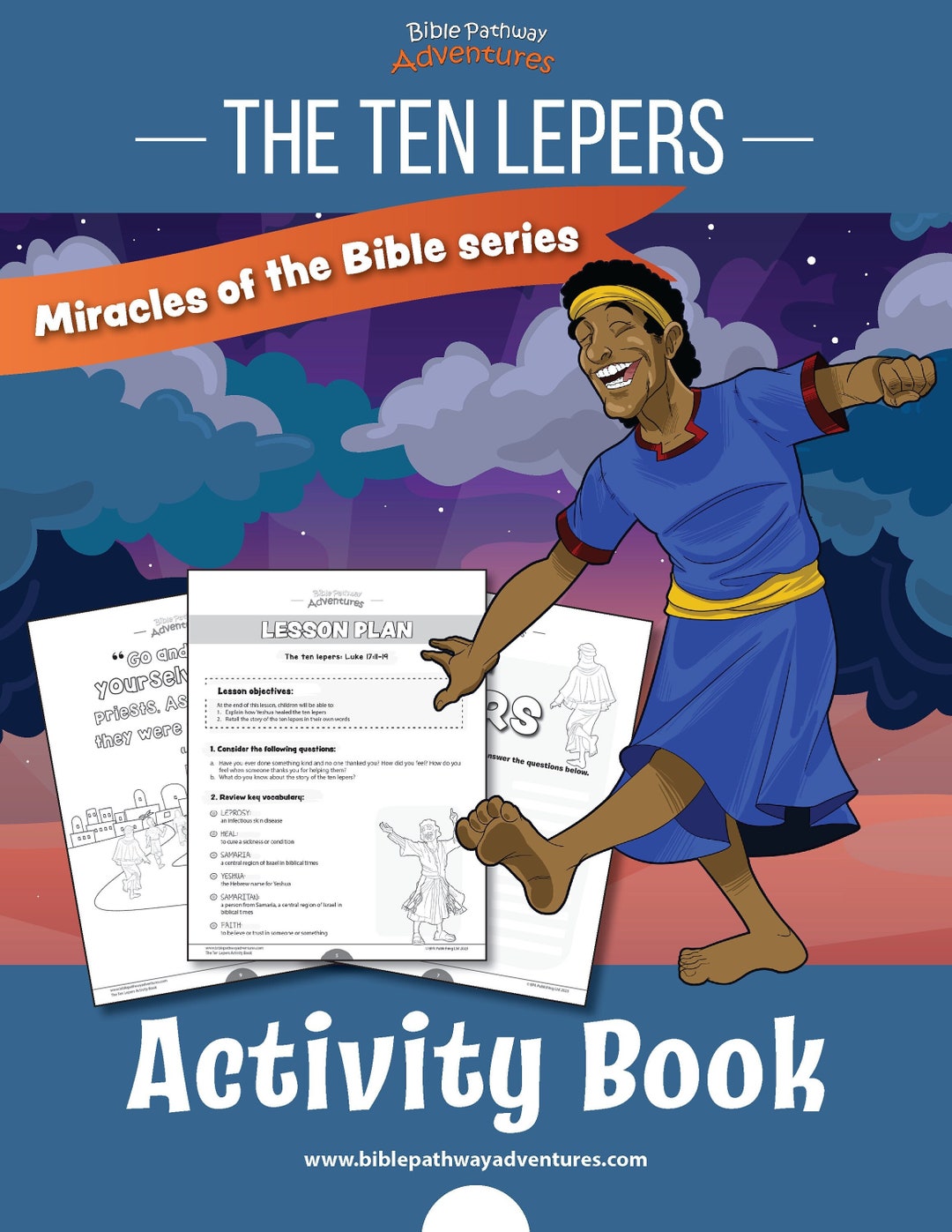 Bible Miracles: the Ten Lepers Activity Book - Etsy