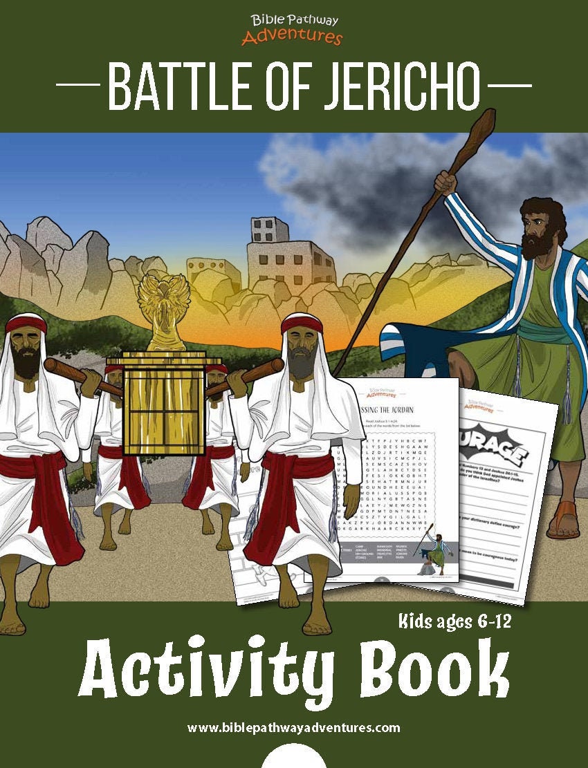 Battle of Jericho Activity Book - Etsy