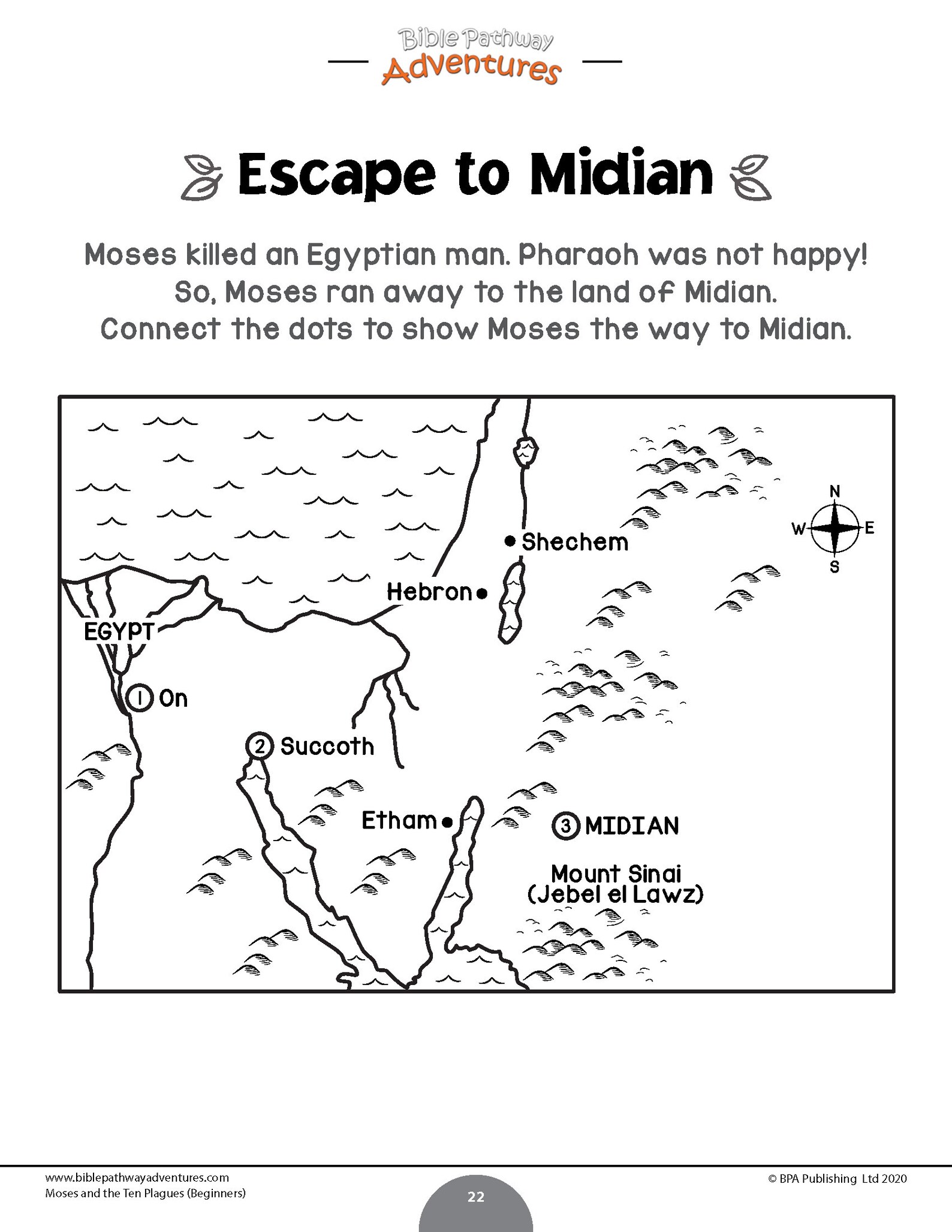 Moses and the Ten Plagues Activity Book | Etsy