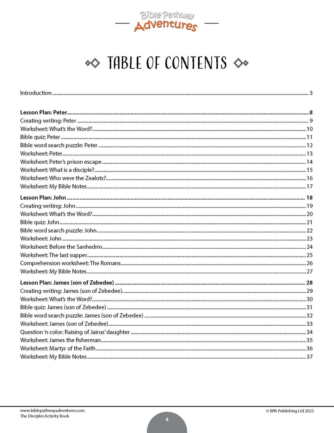 The Disciples Activity Book - Etsy
