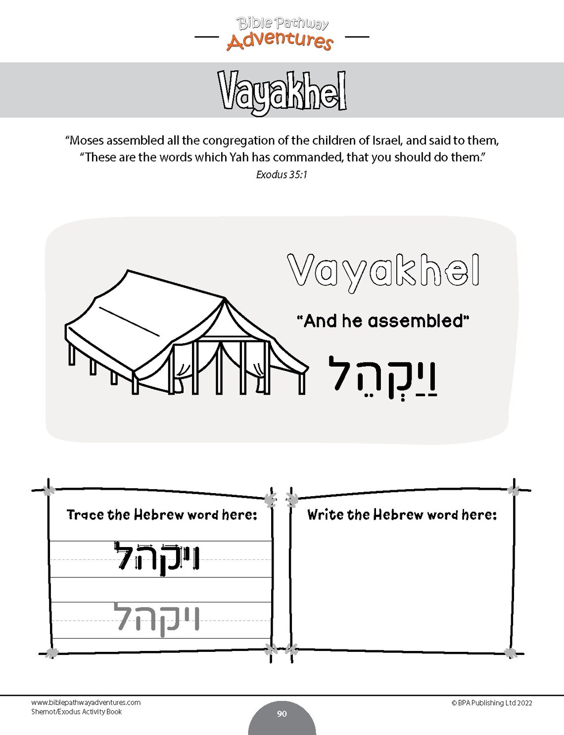 BUNDLE: Torah Portion Activity Books - Etsy