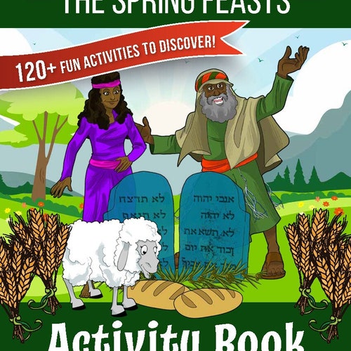 The Spring Feasts Activity Book: Passover First Fruits - Etsy