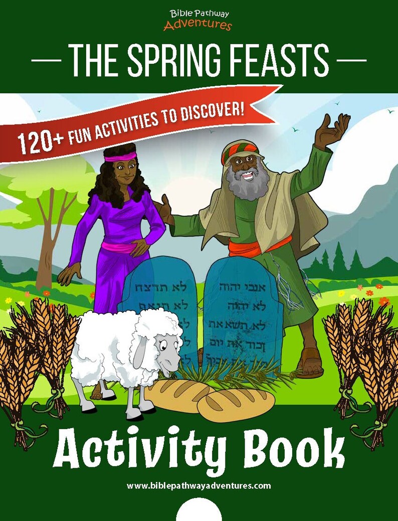 The Spring Feasts Activity Book: Passover First Fruits - Etsy