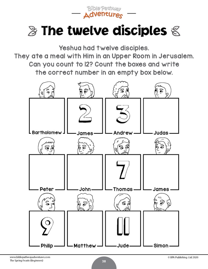 The Spring Feasts Activity Book for Beginners - Etsy