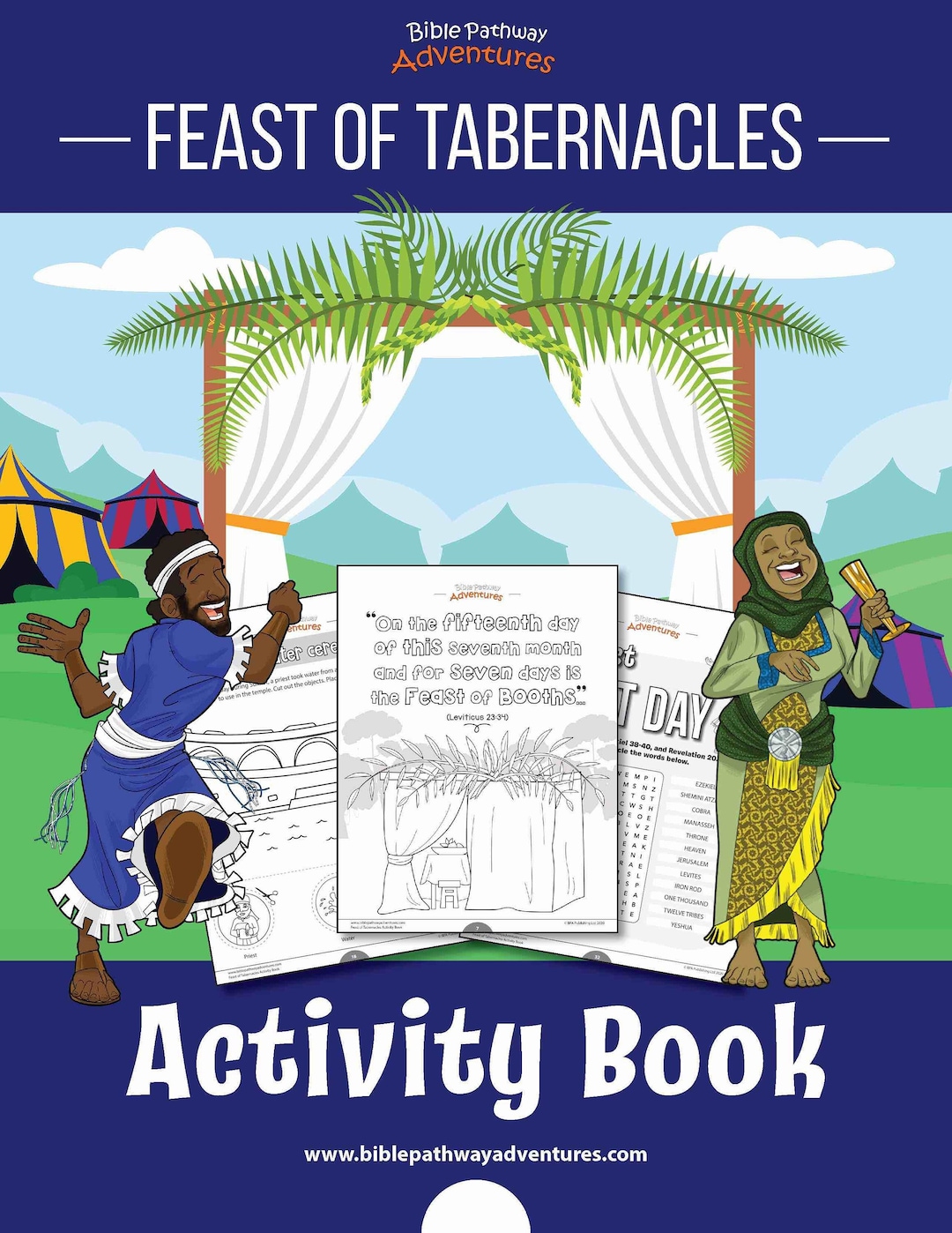 Feast of Tabernacles sukkot Activity Book - Etsy