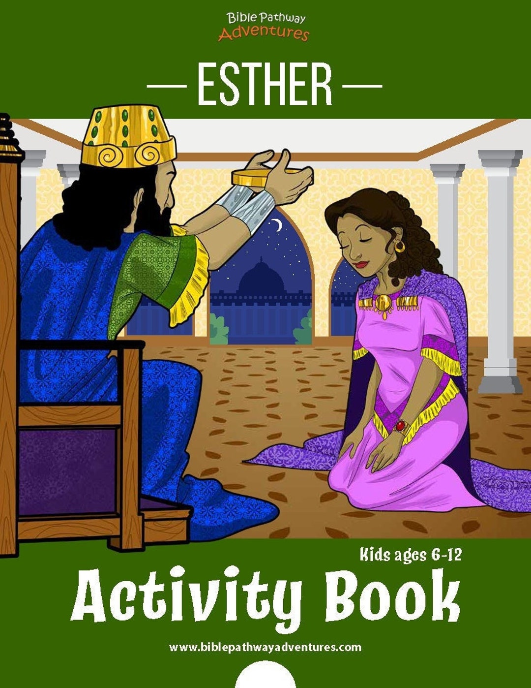 Esther Bible Activity Book Etsy Esther Bible Activity Book Etsy