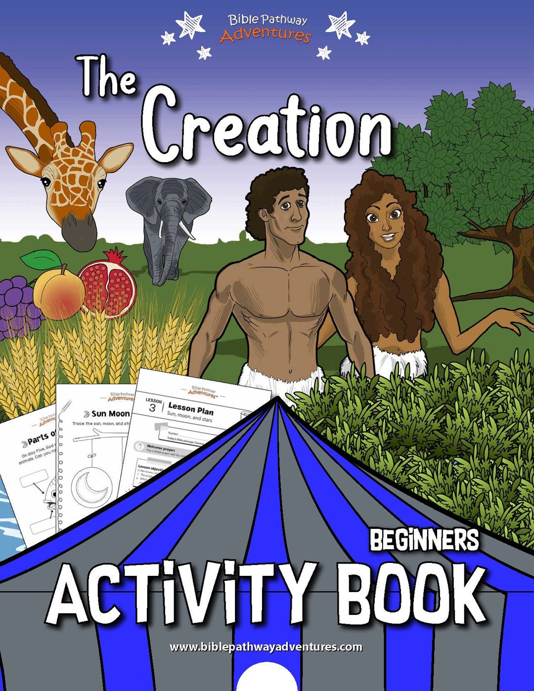 The Creation Activity Book for Beginners - Etsy