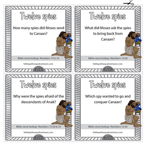 Bible Task Cards: Old Testament - Etsy