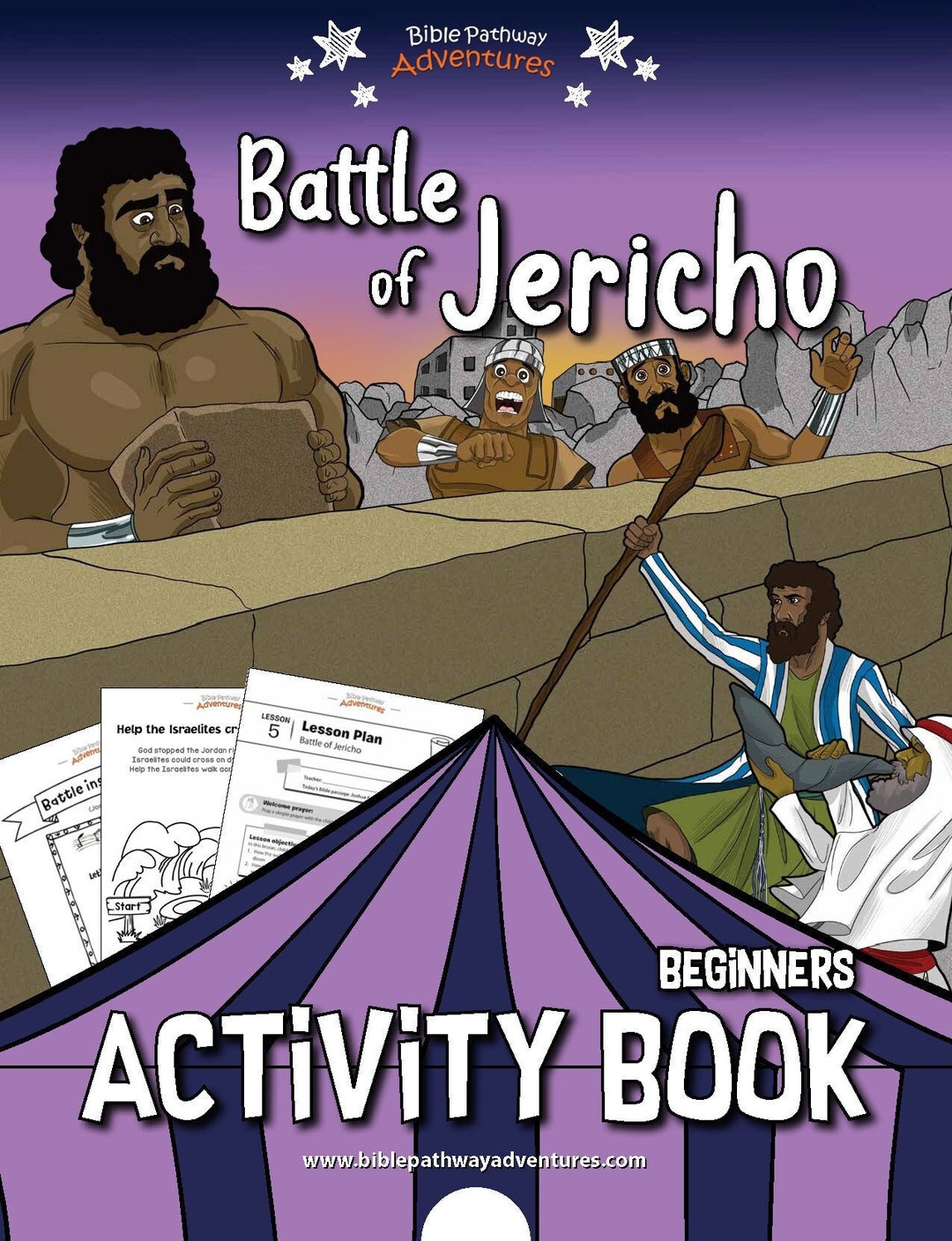 Battle of Jericho Activity Book for Beginners - Etsy