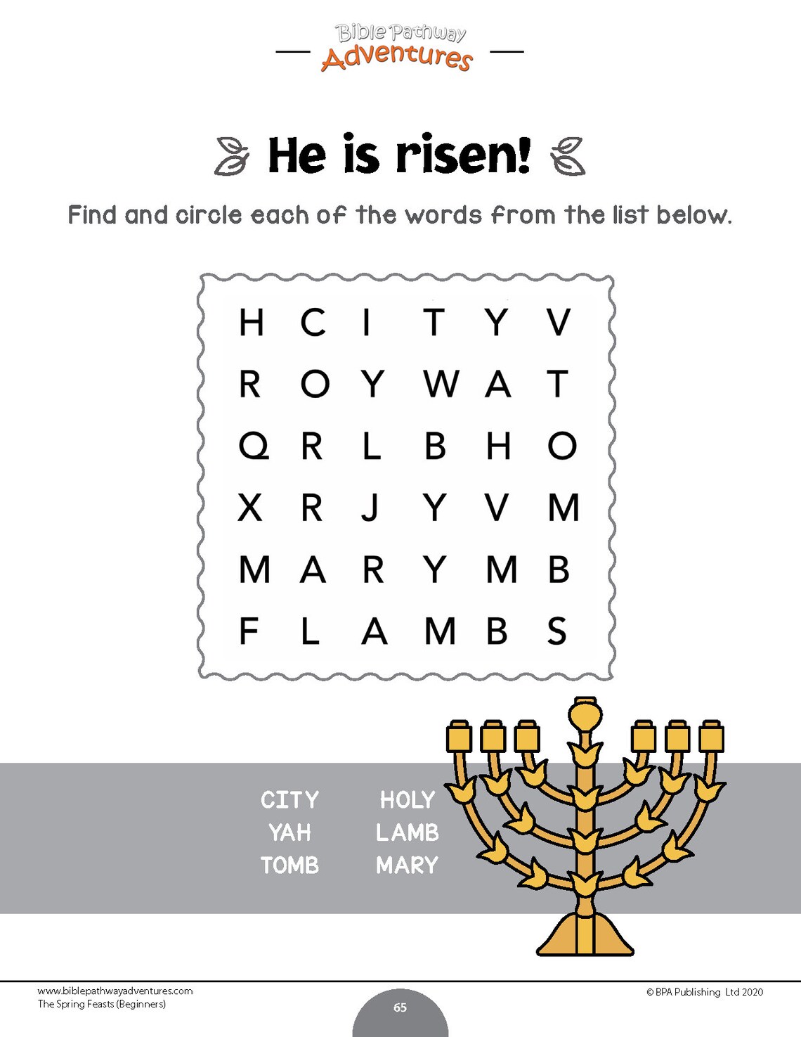 BUNDLE: the Spring Feasts Activity Books - Etsy