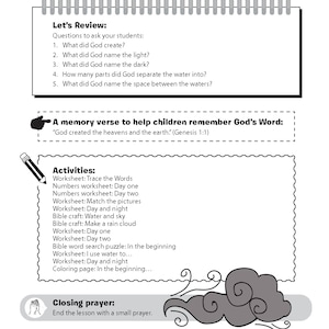 The Creation Activity Book for Beginners - Etsy