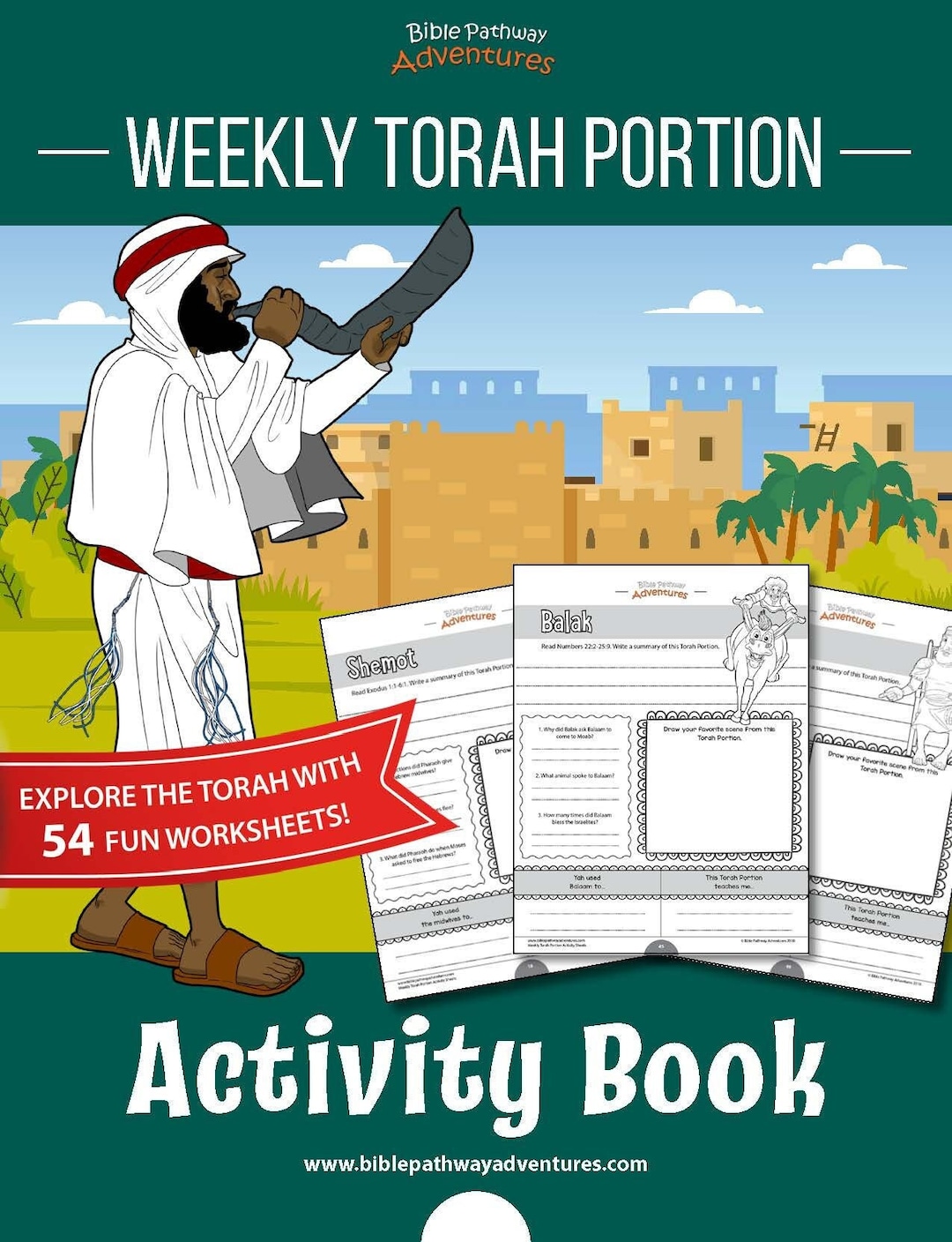Weekly Torah Portion Activity Book - Etsy Canada