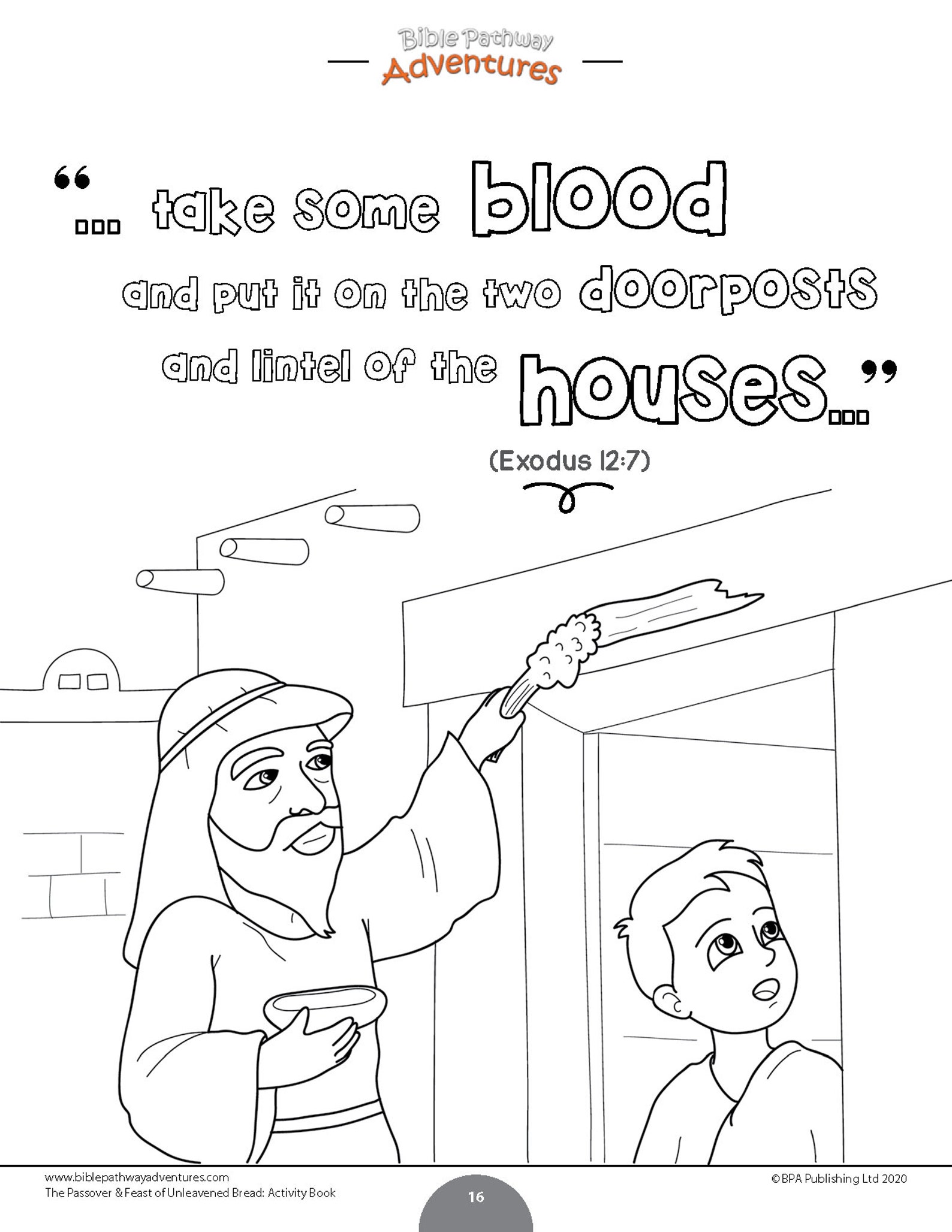 BUNDLE: the Passover Story Activity Books - Etsy
