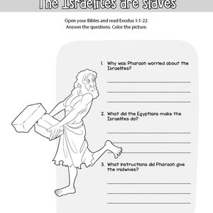 BUNDLE: Torah Portion Activity Books - Etsy
