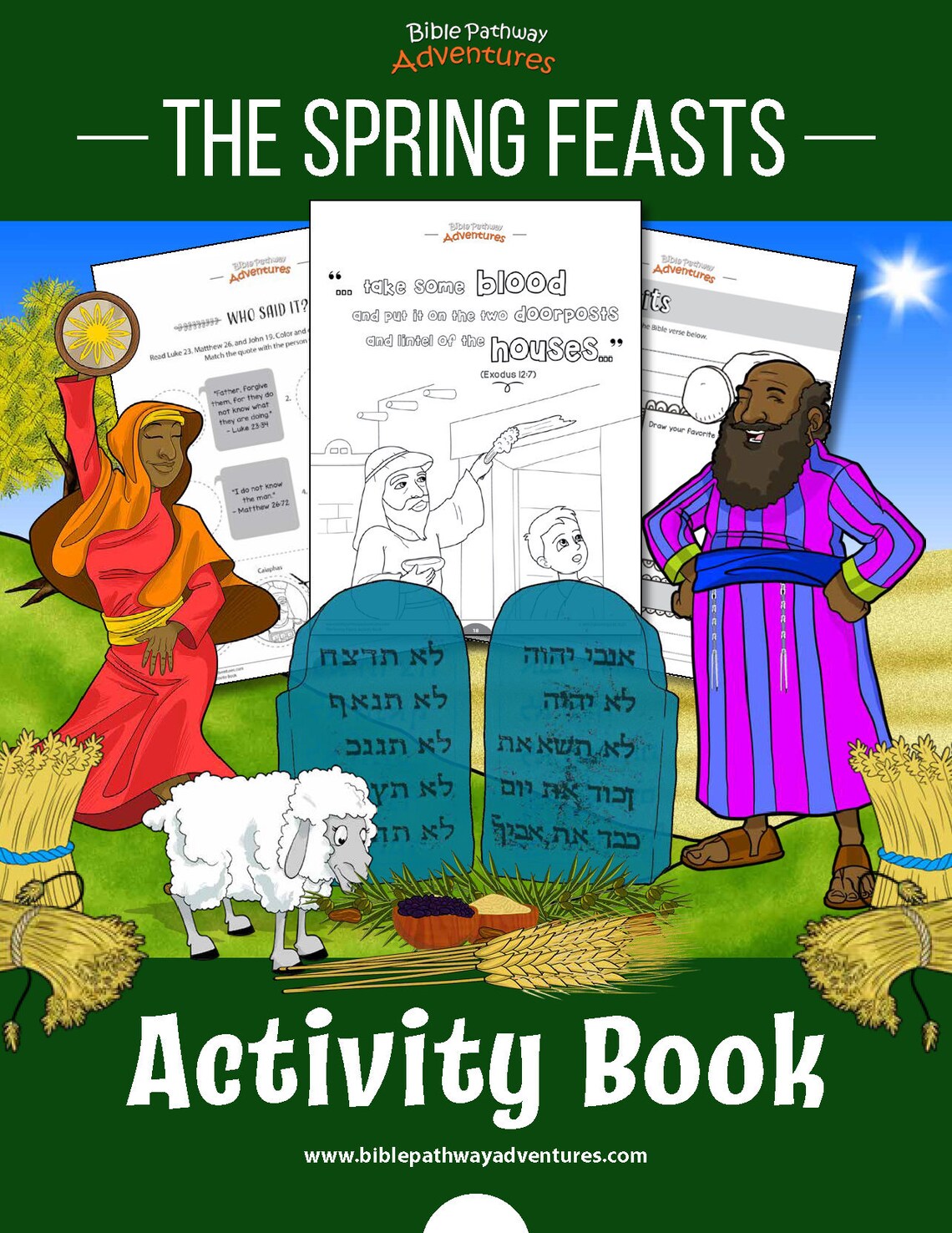 The Spring Feasts Activity Book: Passover First Fruits - Etsy Canada